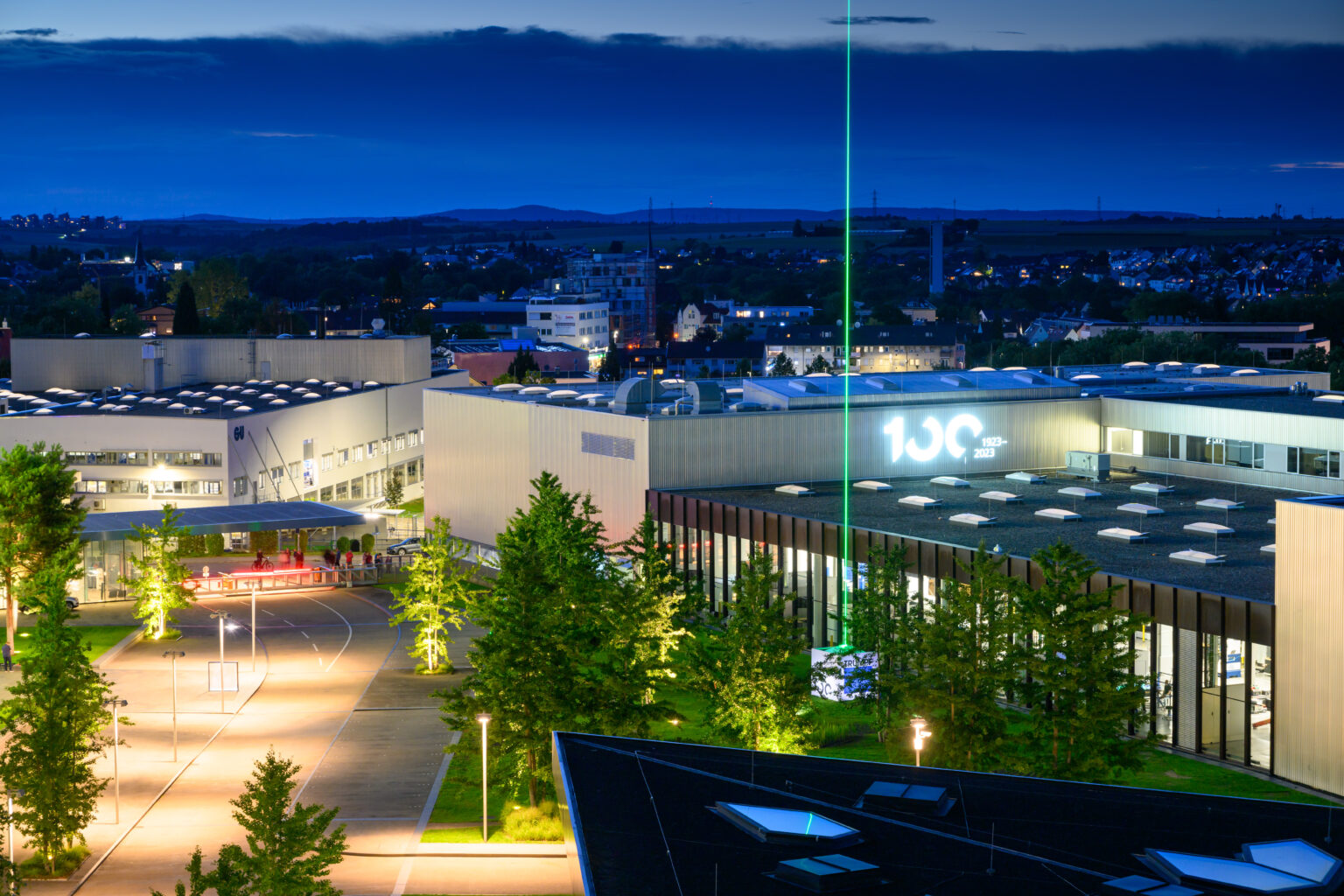 German laser specialist TRUMPF fired mega laser to mark100th ...